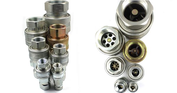 KZD Hydraulic Quick Connect Couplings High Performance Brass ISO7241-B - Quick Release Couplings