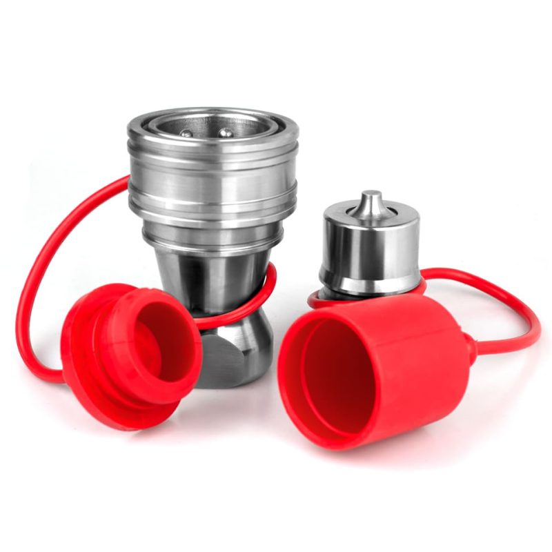ISO7241-B KZF Stainless Steel Hydraulic Quick Release Couplings - Quick Release Couplings